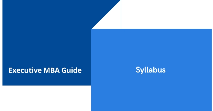 Executive MBA Guide: Syllabus - OneYearMBA.co.in